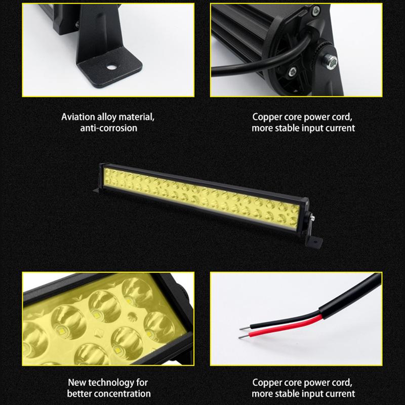 LED Light Bar 22Inch 156W Dual Row 4500LM Flood Spot Combo Led Bar ...