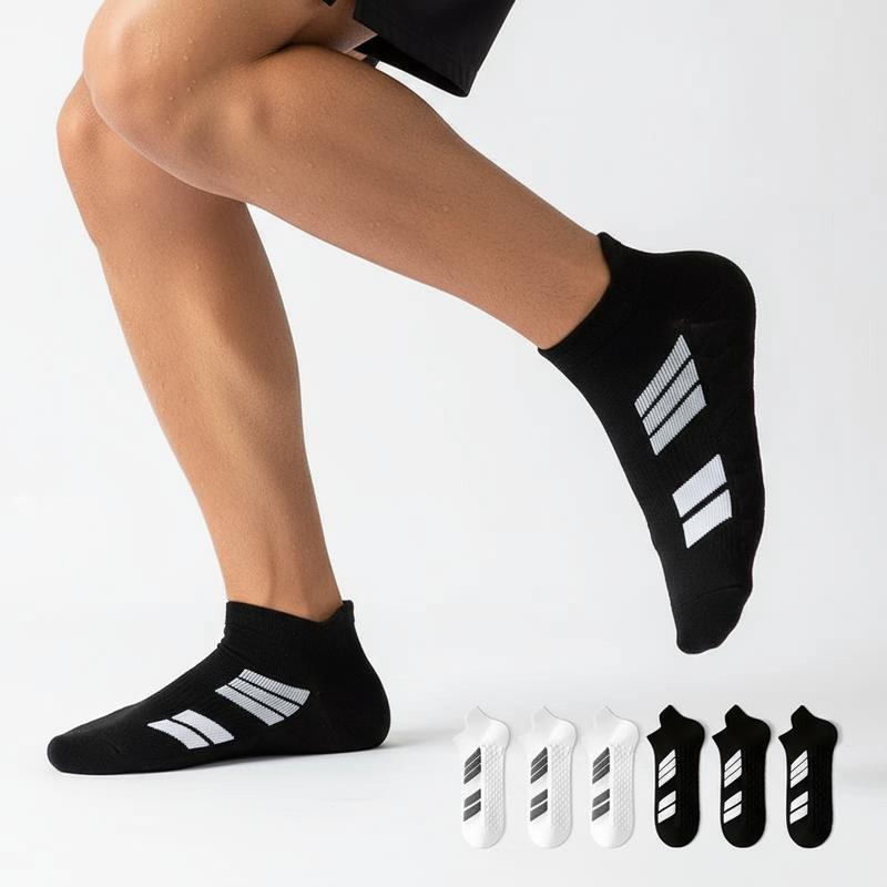 60 pairs of men's and women's sports invisible socks, thickened ankle ...