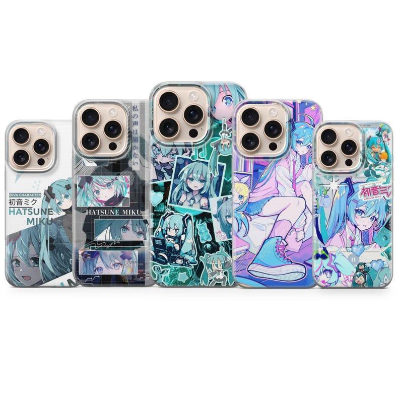Hatsune Miku Phone Case | Vocaloid Anime Case for iPhone 17 Air 16e Pro ...