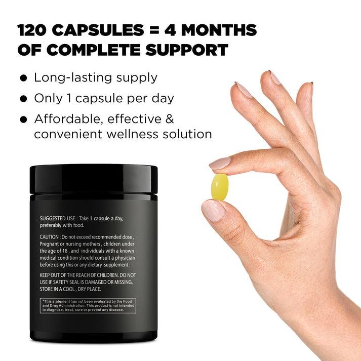 Pure Vitamins Vitamin D3 + K2 (MK-7) -120 Capsules - TikTok Shop