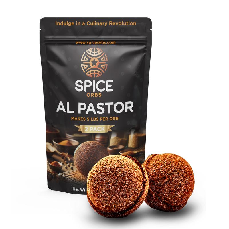 Large Al Pastor Spice Orb 2-Pack - The Perfect Spice Bomb for Authentic ...