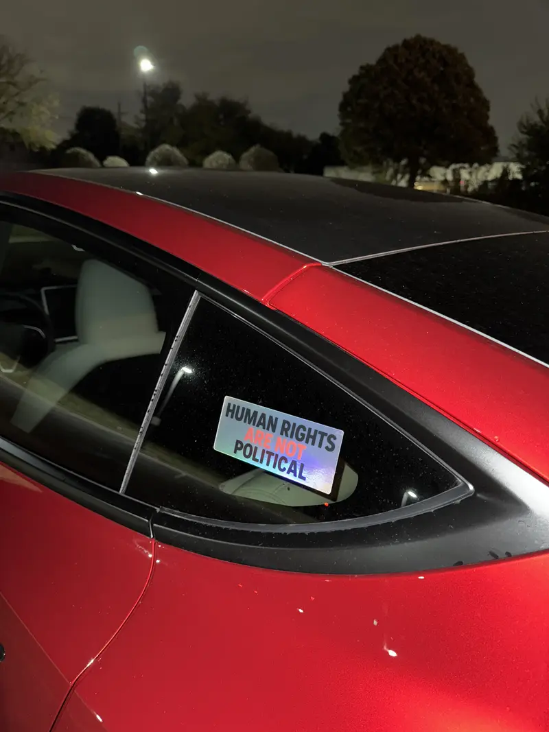 human rights bumper sticker - TikTok Shop