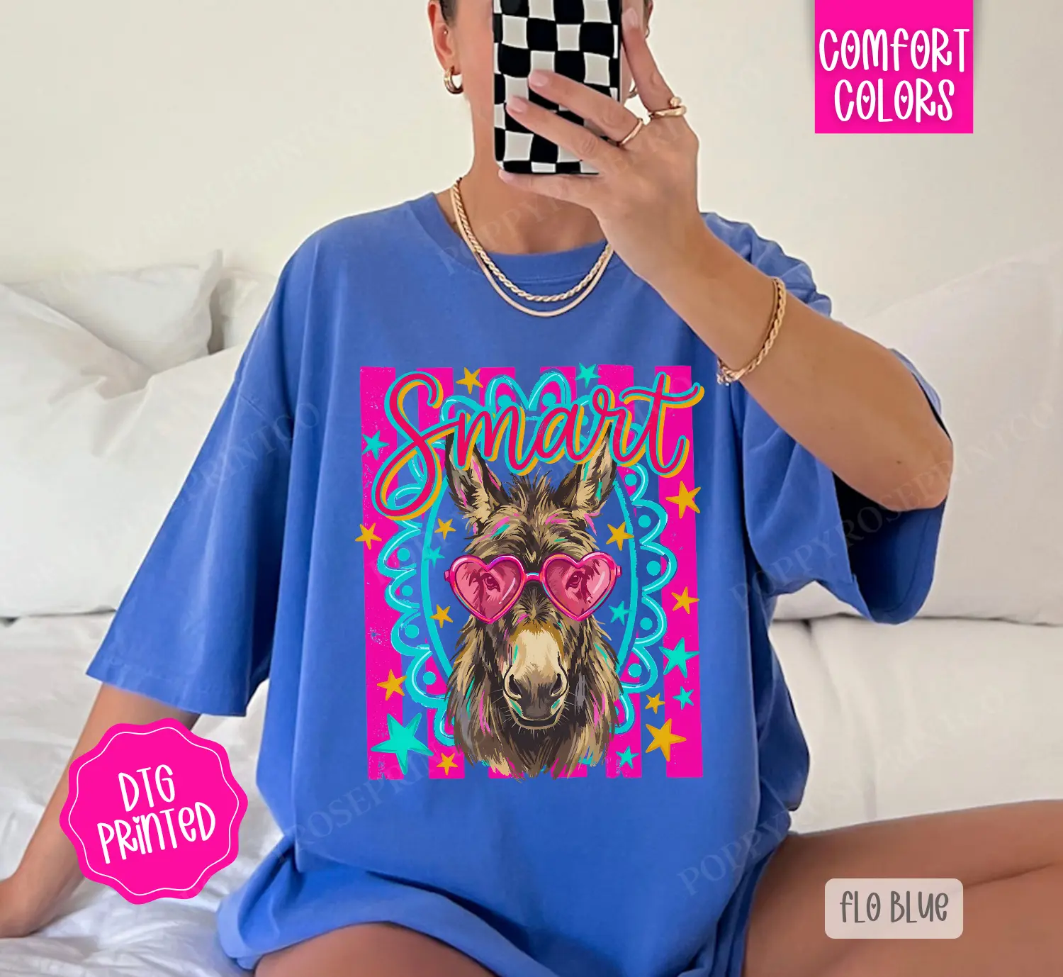 Smart And Sarcastic Shirt Comfort Colors, Trendy Graphic Women's Tee ...