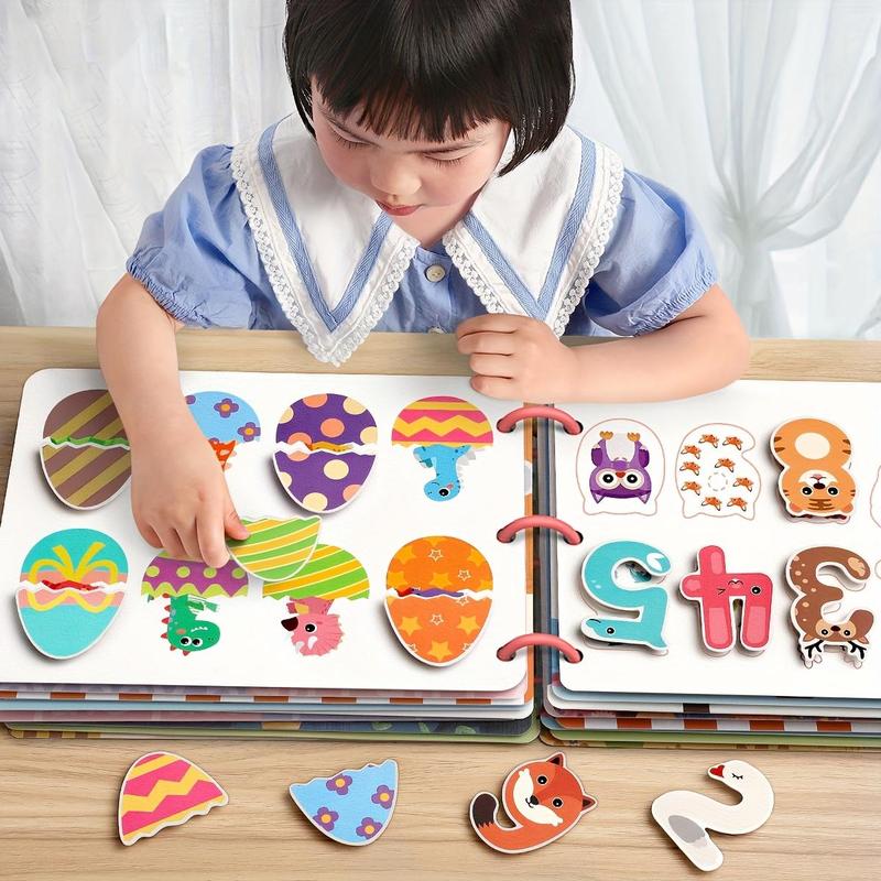 Interactive Cognitive Busy Book, 1 Set Learning Activity Book with ...
