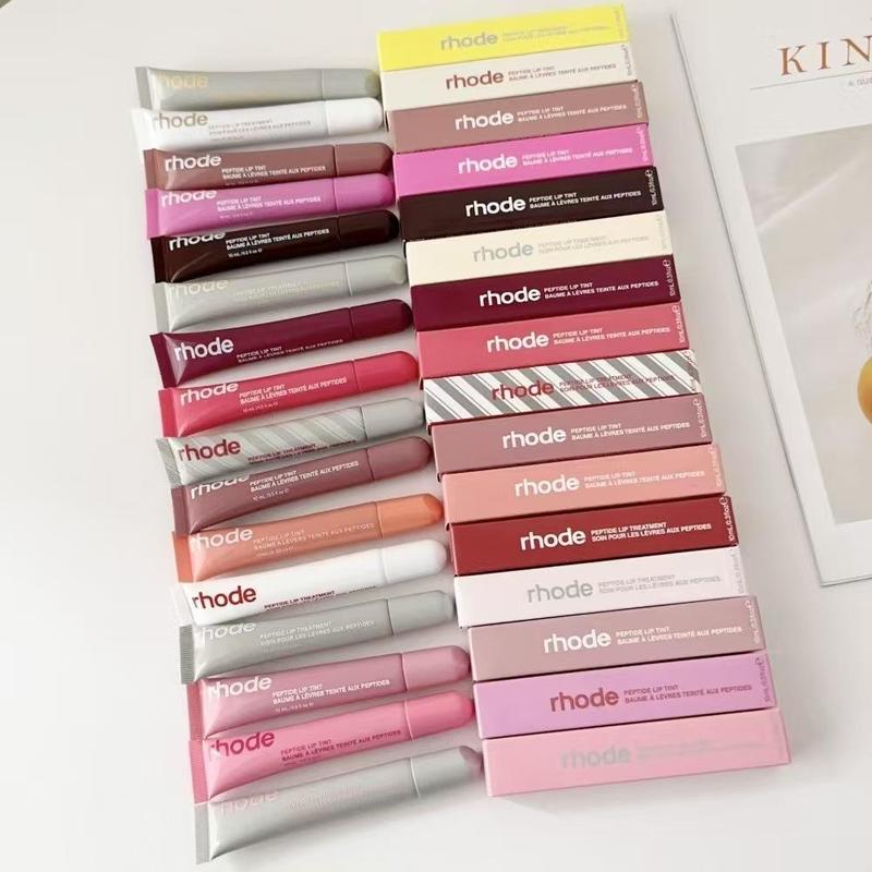 Rhode Peptide Lip Tint Nourishing Glaze - NaturalTint & Peptide Formula ...