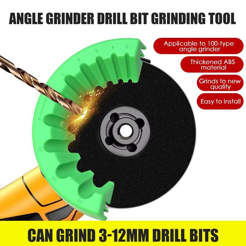 Angle Grinder Drill Bit Sharpener - Drill Bit Resharpening Grinder ...