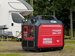 PowerSmart 3600 Watt Quiet Portable Inverter Generator, RV Ready 30A ...