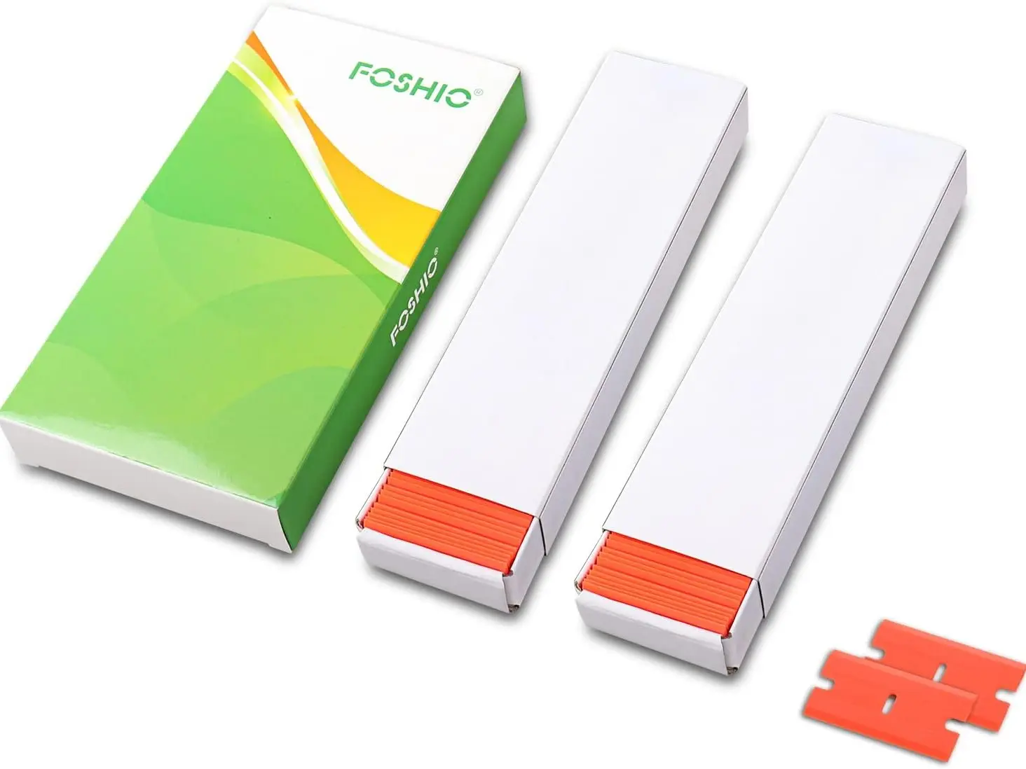 Plastic Razor Blades 200PCS Double Edged 1.5 Inch Suit - TikTok Shop