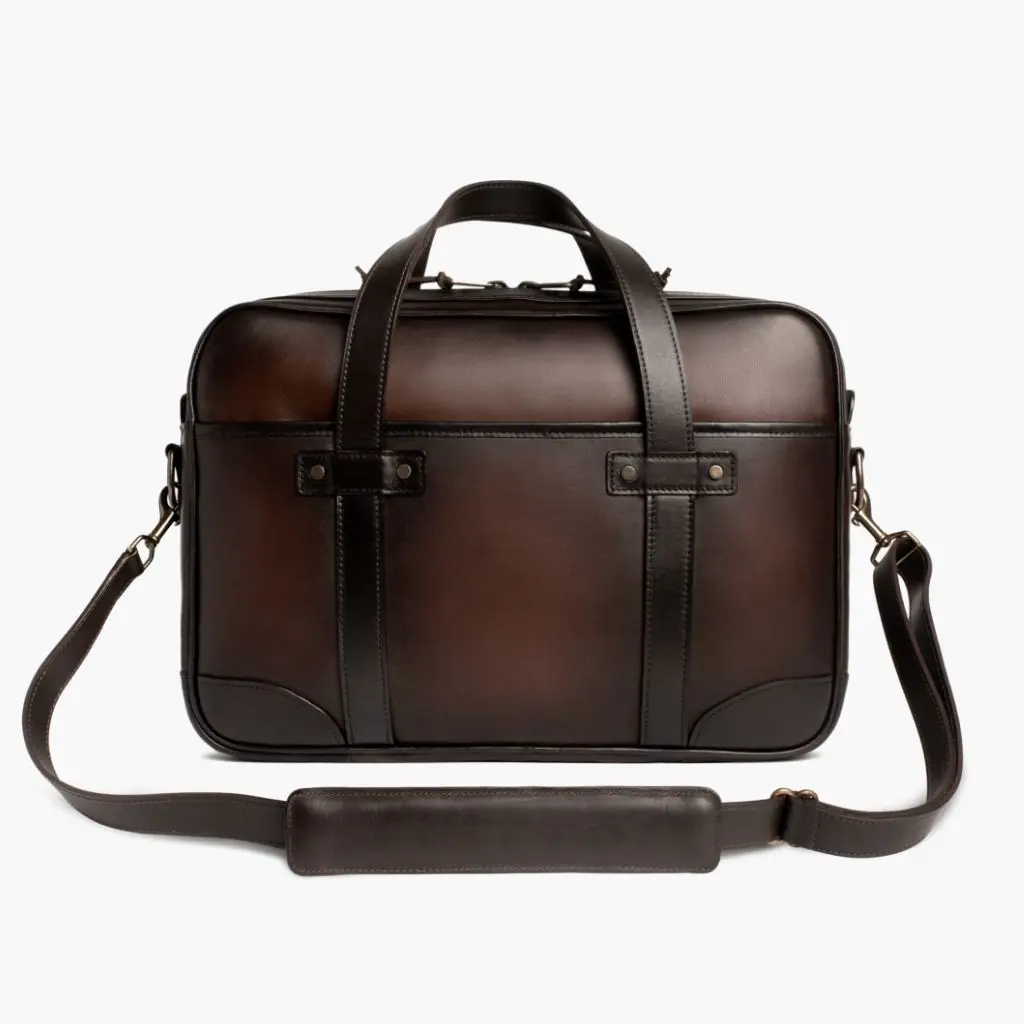 Thursday Boots Men's Commuter Messenger Bag In Old English Leather ...