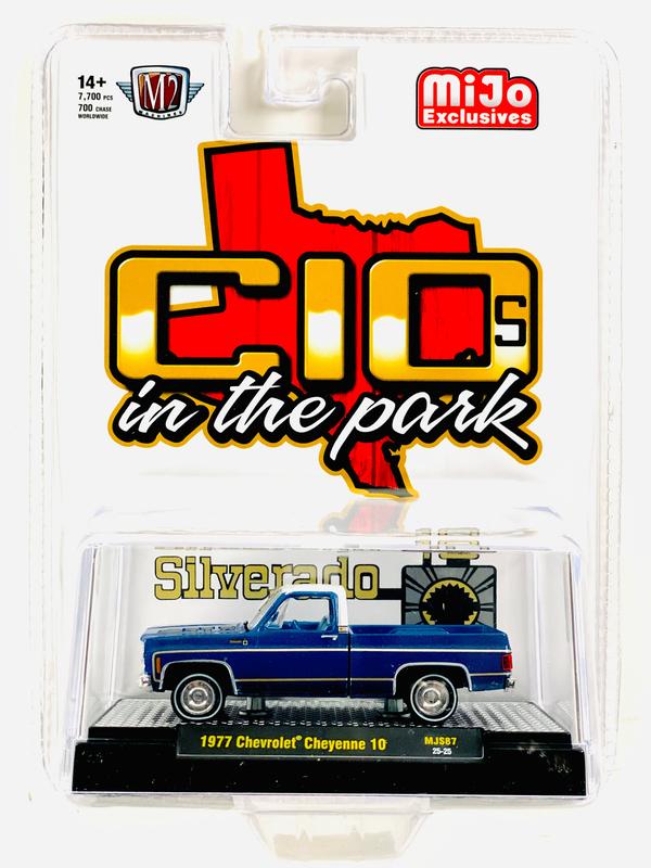 M2 Machines Mijo Exclusive C10's In The Park 1977 Chevrolet Cheyenne 10 ...