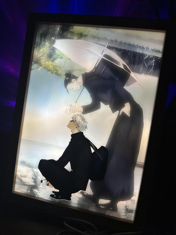 Jujutsu Kaisen Gojo&Geto Light-Up Art Panel with USB Plug High ...