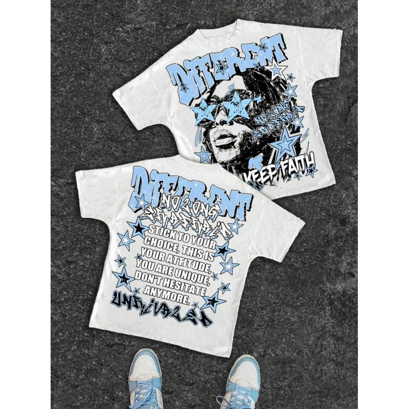 Tween Boy Casual Fashionable Classic Chic, Portrait Graphic Print, Back ...