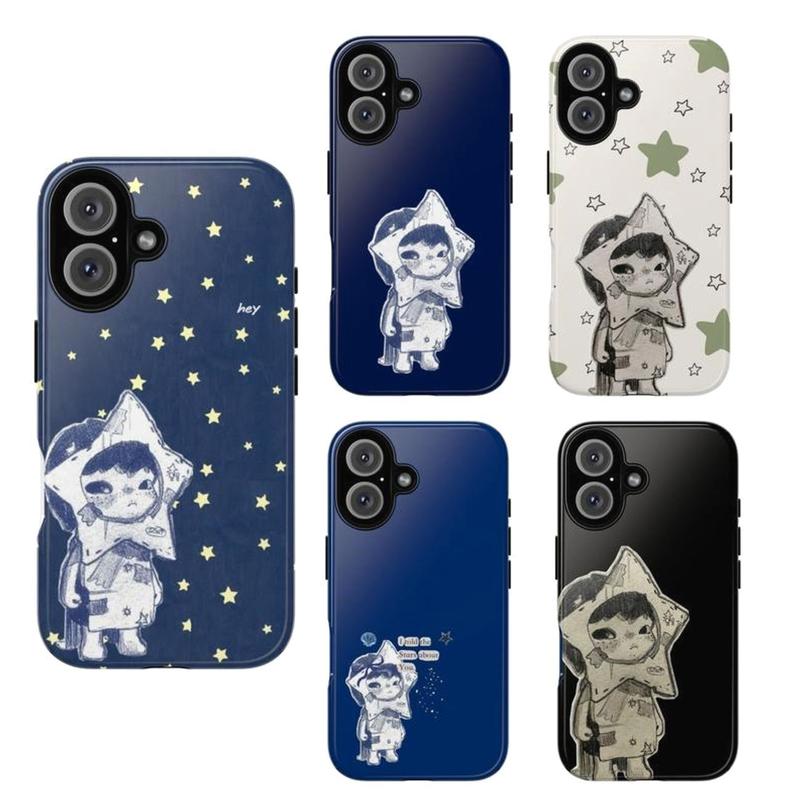 Cute Star Boy Phone Case - Stylish, cartoon phone cover, aesthetic ...