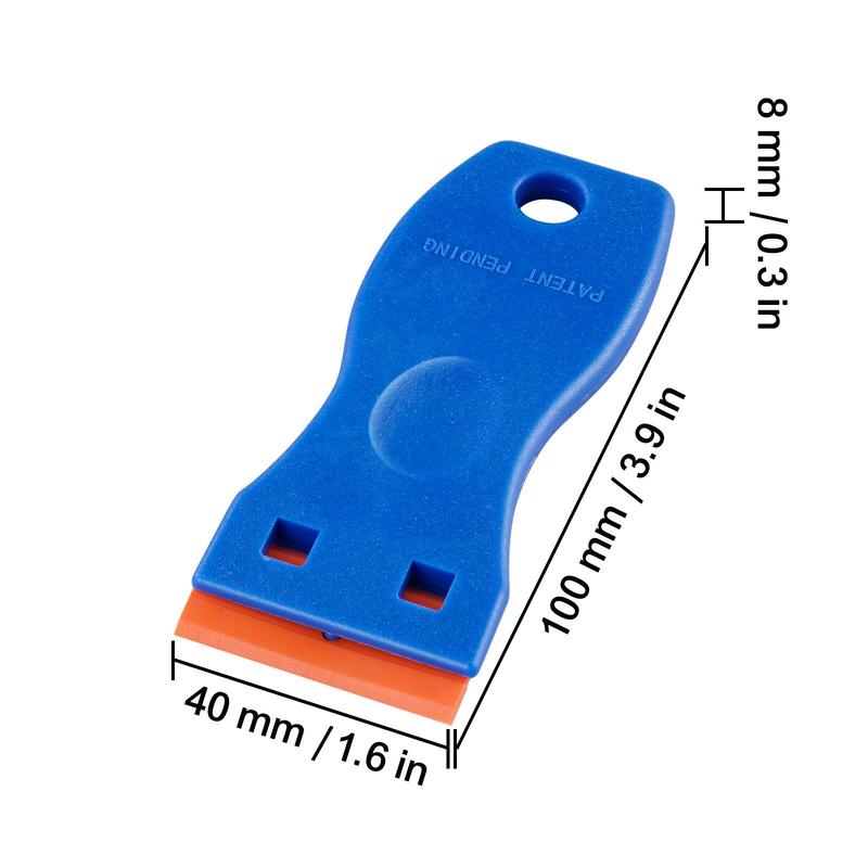 VEVOR Plastic Razor Blade Scraper, , 2PCS Scraper Tool, 120PCS Plastic ...
