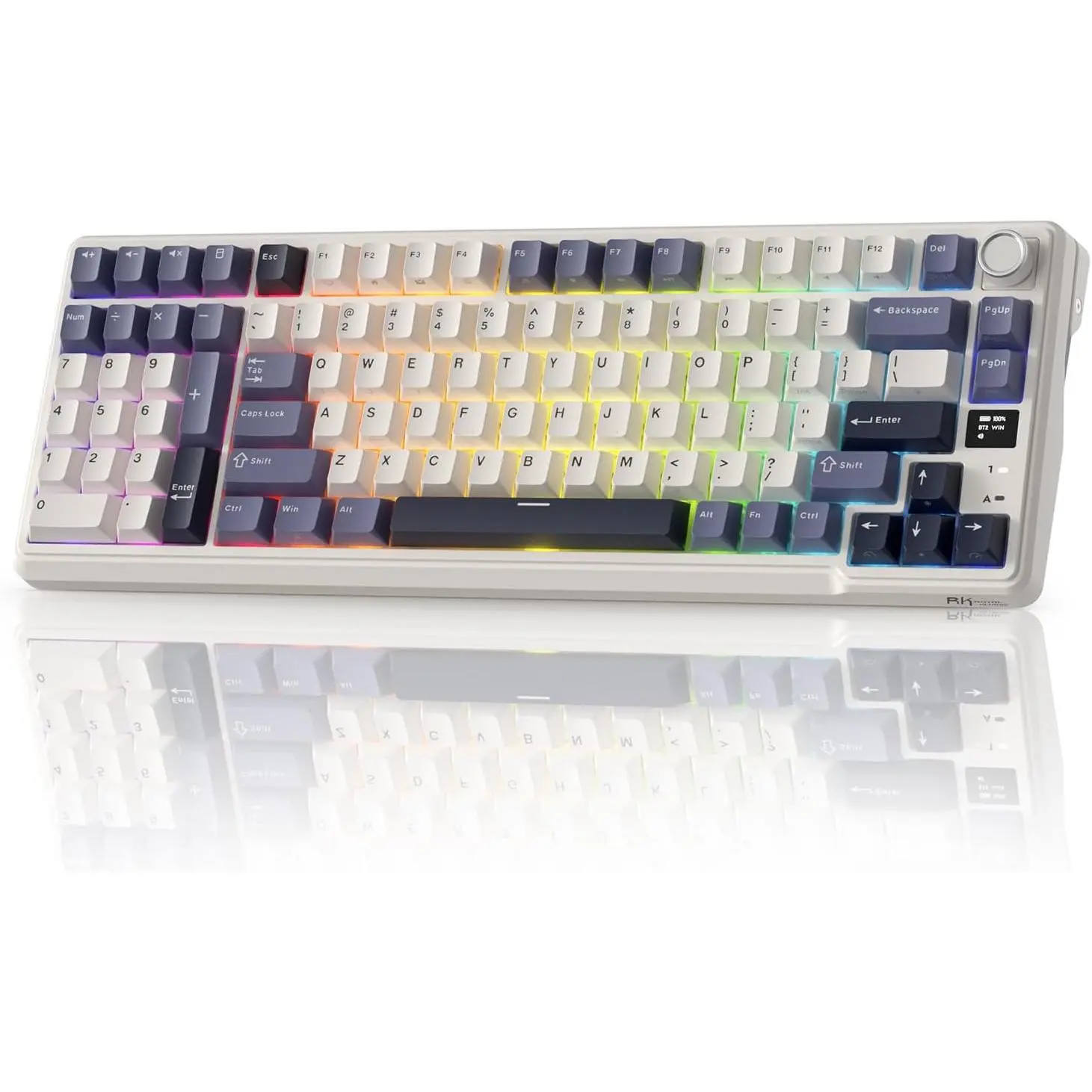 L98 Mechanical Keyboard w/Left-Handed Southpaw Design Numpad & Hot ...