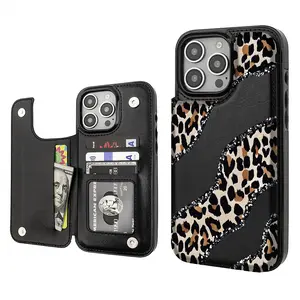 Cow leopard print Pattern Phone Cases Compatible For With iphone 17 16 ...