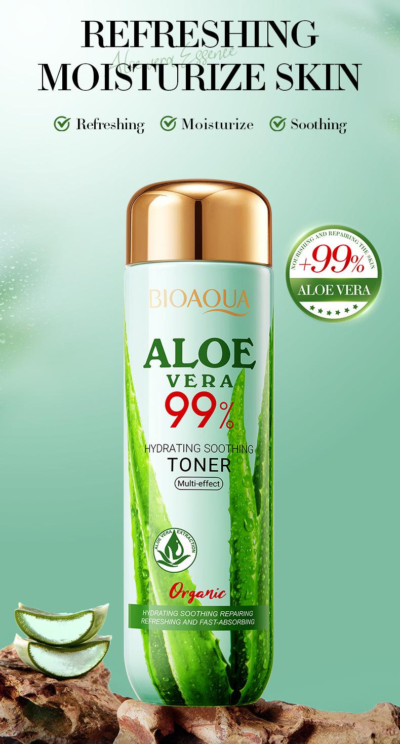 Aloe Vera Toner Made with 99% Organic Aloe Vera - Aloe Vera Hydrator ...