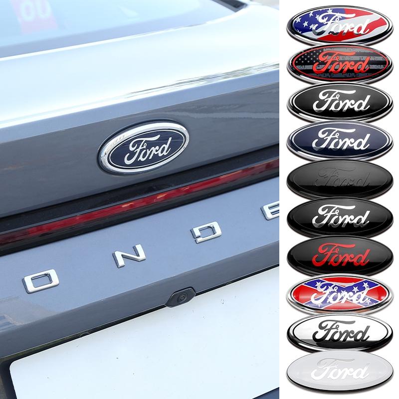 Ford Car Front Rear Emblem Sticker, Decorative Badge, Unique Exterior ...