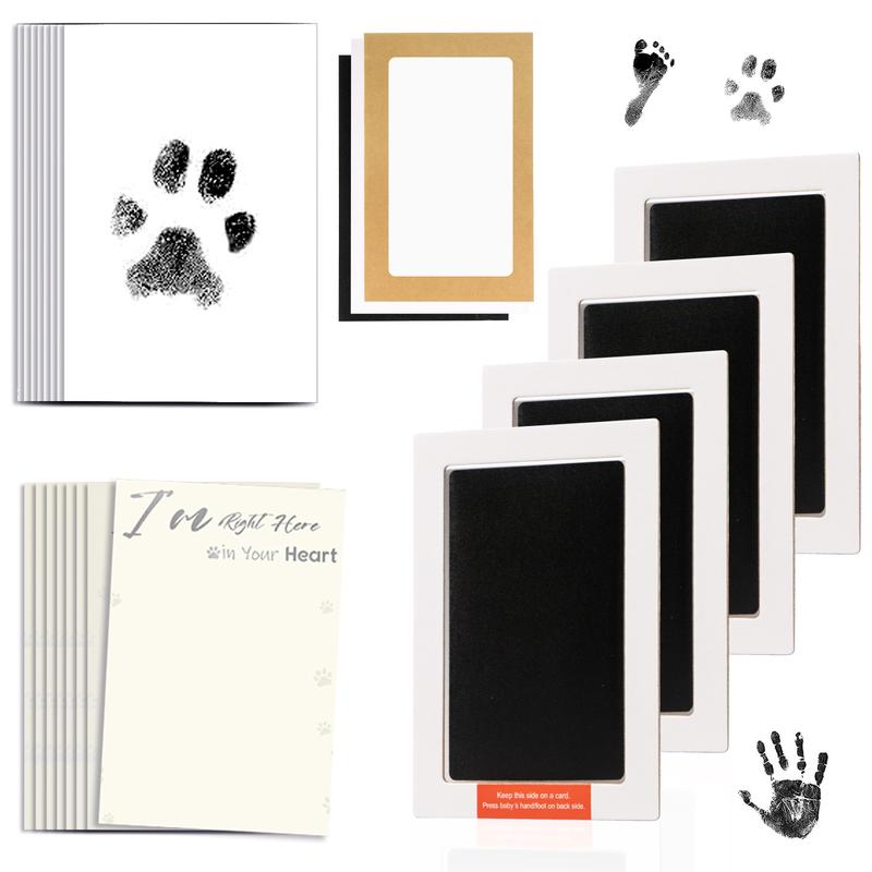 Pet Paw Ink Print Kit ,Personalized Gift for Pet Lovers ,Small Dog and ...