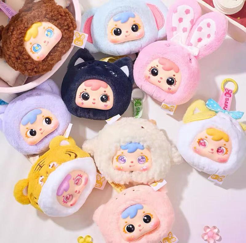 [50% off special offer] Samuel Mini Animal Plush Keychain Blind Box ...