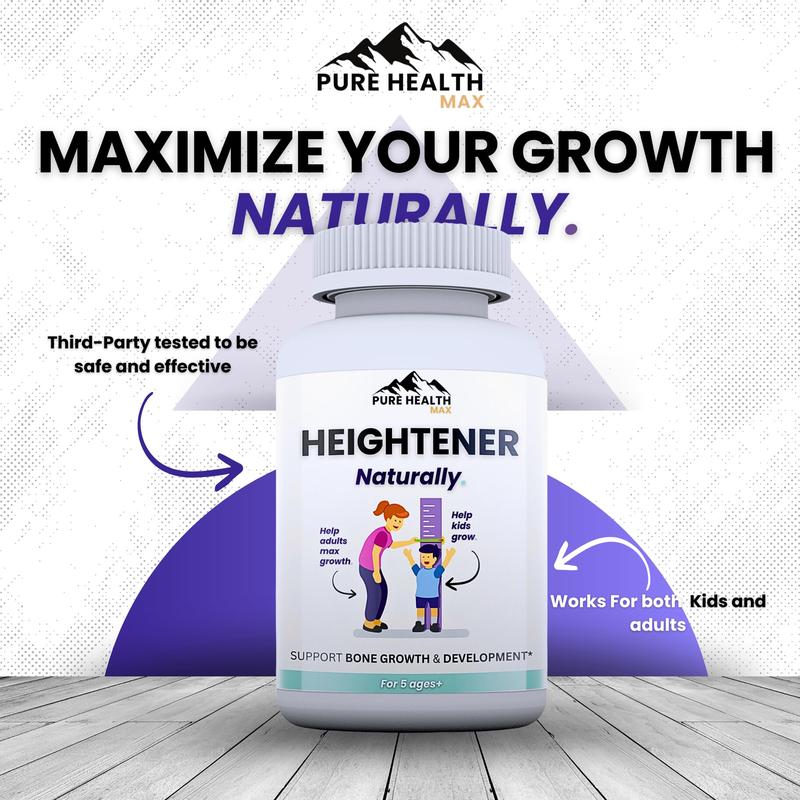 Heightener - Natural Height Growth Supplement for Kids, Teens and ...
