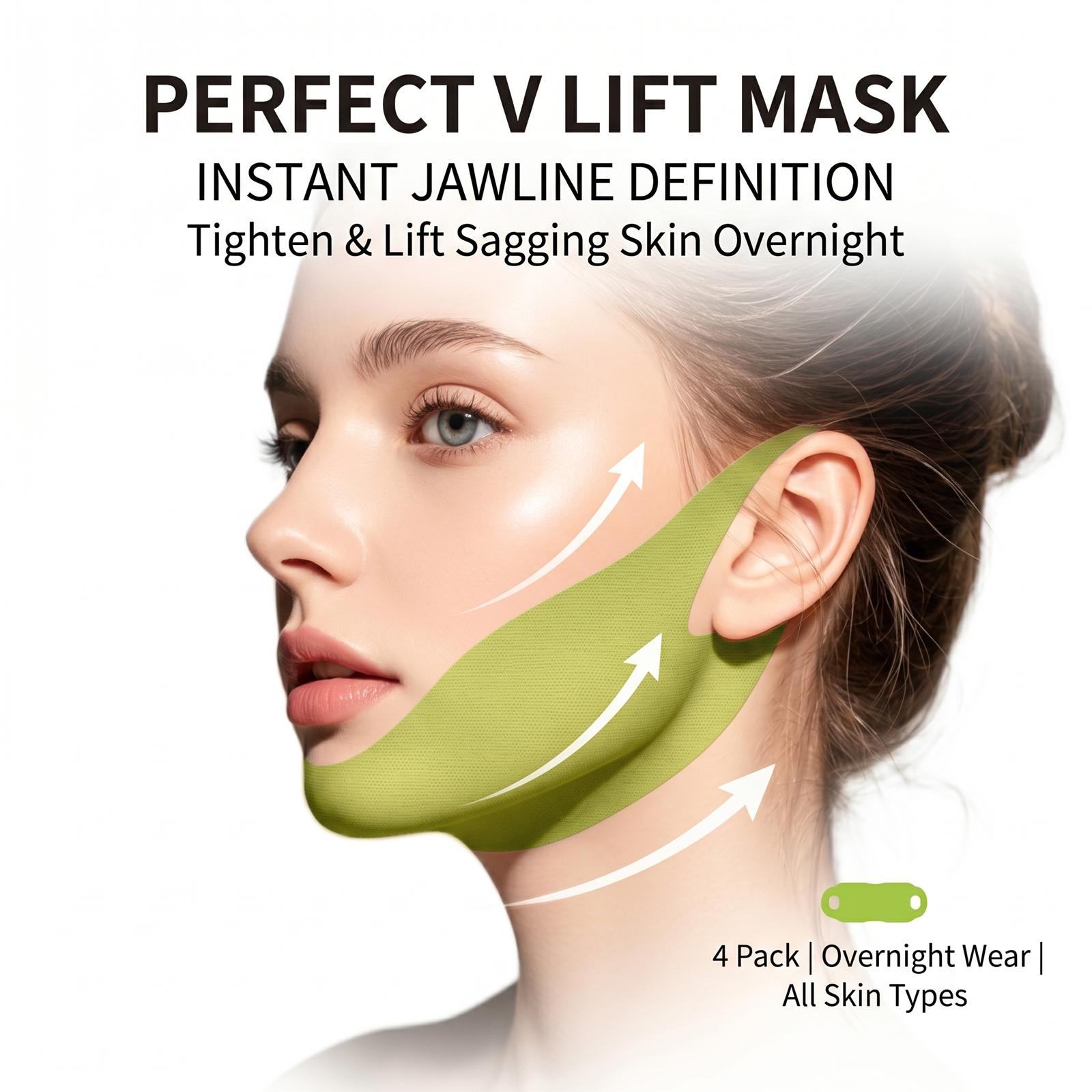 V-Lifting Mewing Mask & Neck Care Set for Women, Invisible Face Contour ...