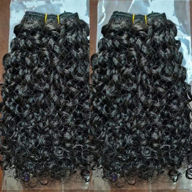 Lemoda Deep Afro Pixie Burmese Curly 100% Unprocessed Raw Human Hair ...