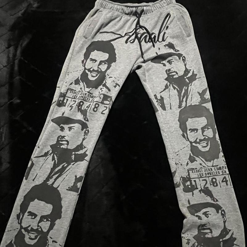 2025 Oreo Sherpa Pants Assa.li Black Streetwear Brand Pants for Men ...