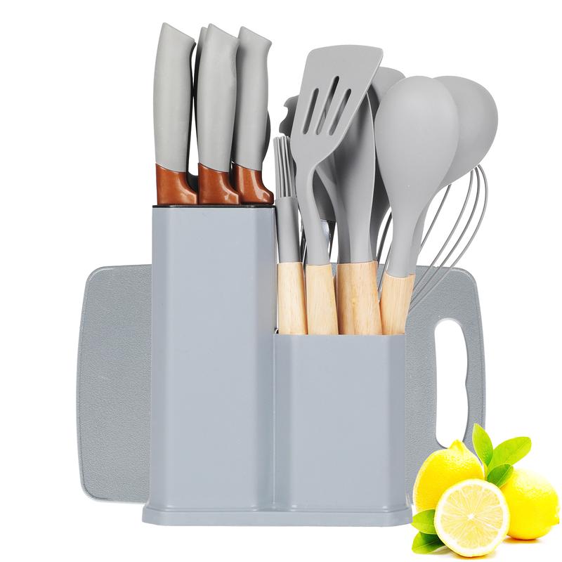 Cooking Utensils Set - 19 Piece Set with 11 Spatulas, 6 Shar - TikTok Shop