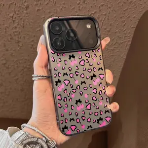 This white bow-patterned phone case is made of TPU and PC materials. It ...