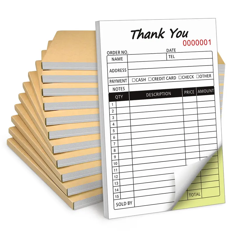 receipt book how to fill out - TikTok Shop