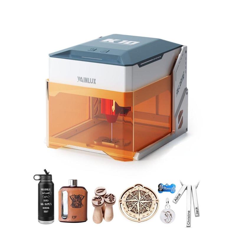 WAINLUX K10 Laser Engraver, Portable Laser Engraving Machine for DIY ...