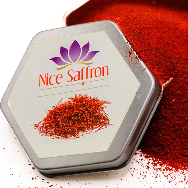 Premium Saffron Powder Dried 5 gram 100% Pure & Natural, Hand-Harvested ...