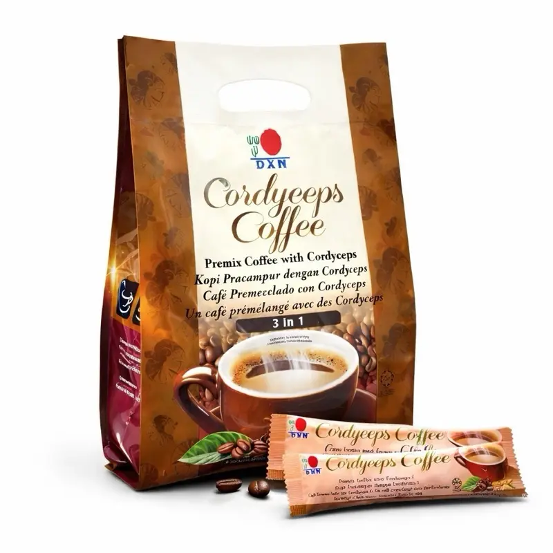 DXN Lingzhi 3in1 Cordyceps Coffee 25 Sachets with Ganoderma Extract ...