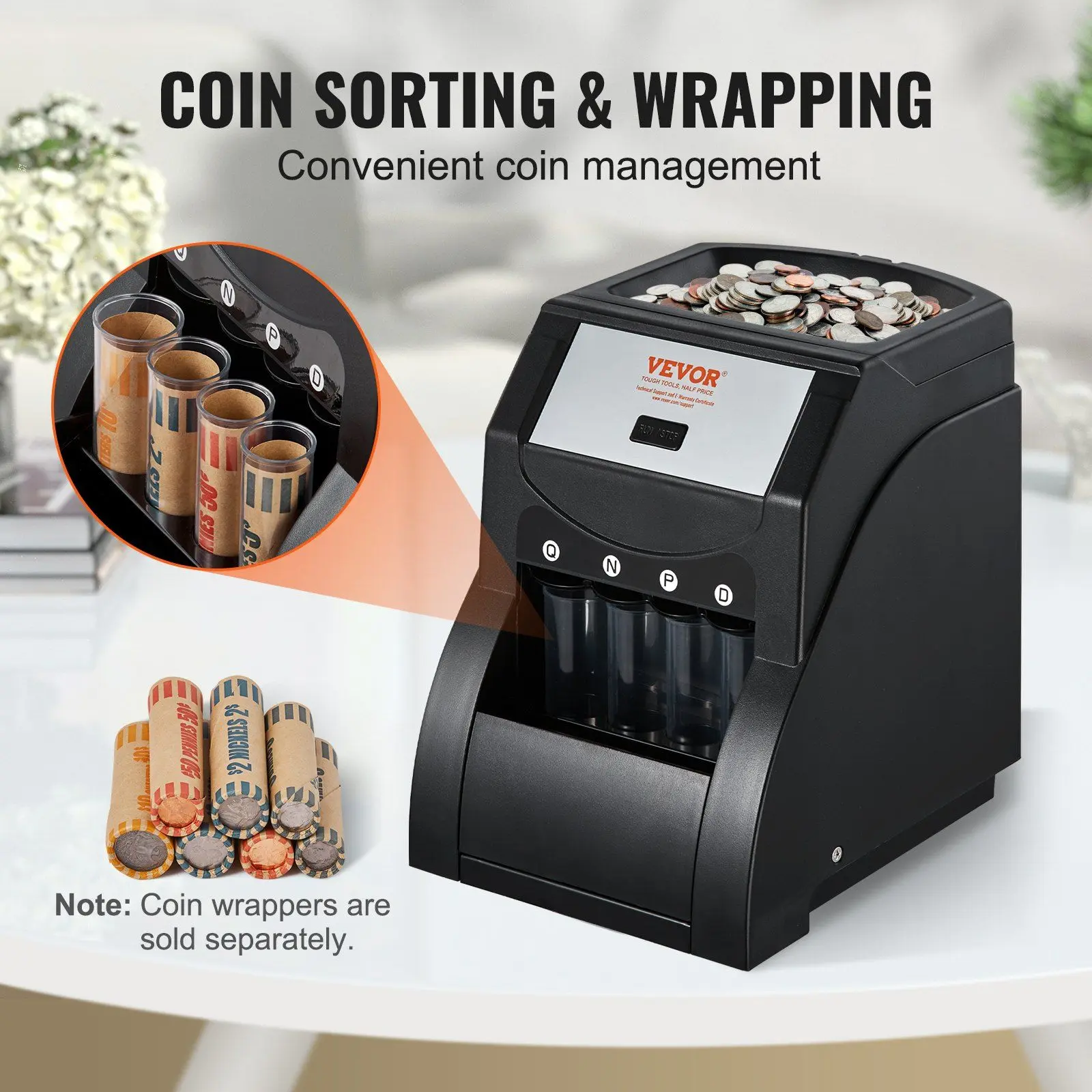 Spring new arrivals USD Coin Sorter, Coin Sorter Machine for USD Coin 1 ...