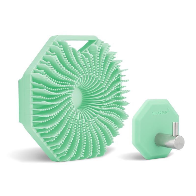 Sud Scrub Body Scrubber + Shower Hook Set - TikTok Shop