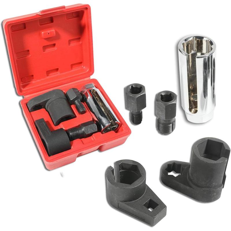 Automotive Tool Sensor Socket Set Wrench Remover Tool and Thread Chaser ...