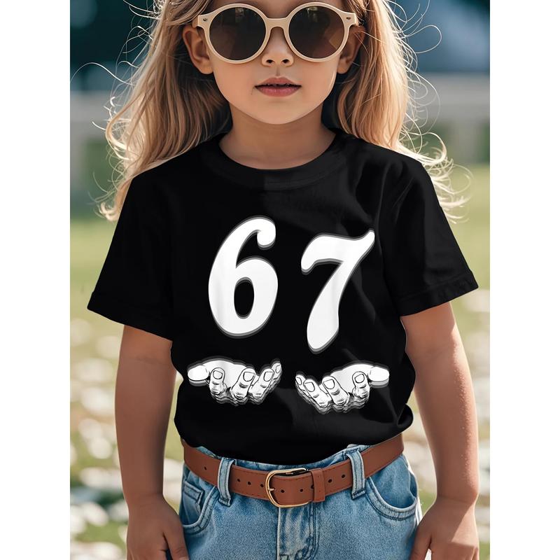 Funny Six Seven 6 7 Meme Gen Alpha Slang Novelty Awesome Graphic Kid T ...