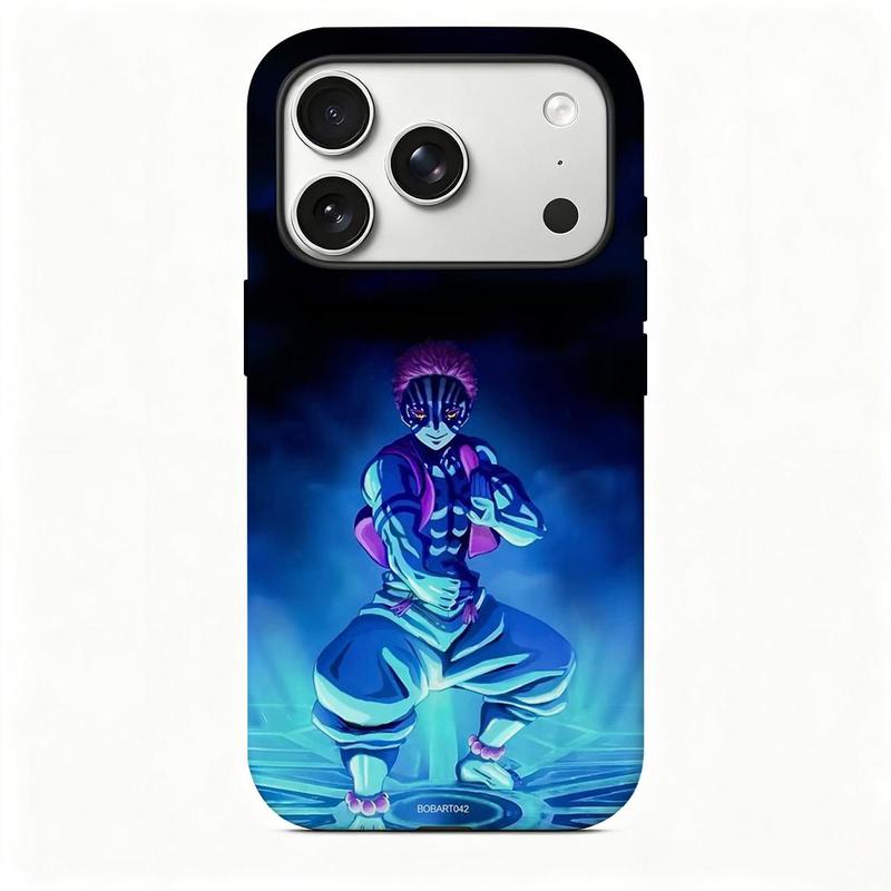 Akaza x Koyuki Phone Case for Demon Slayer Fans - Shock Absorbing TPU ...