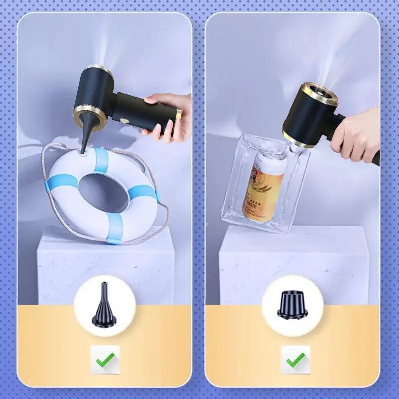 Portable compressed air duster - Reusable electric model, 60,000 ...