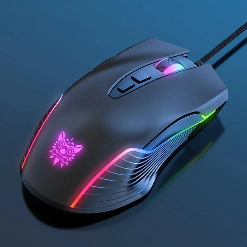USB Wired Gaming Mouse with RGB Backlight for Gamer Accessories ...