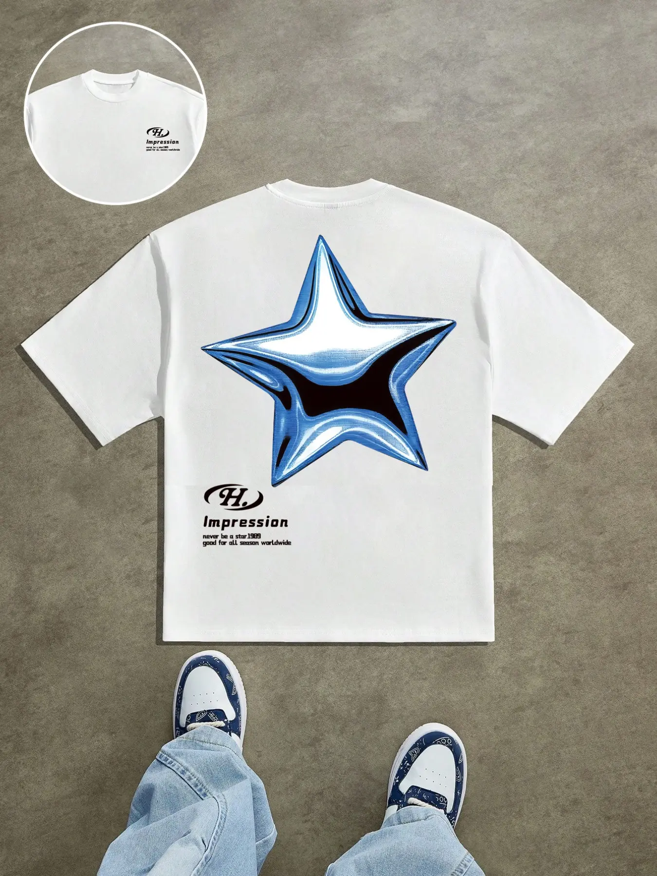 Men's T-Shirt: Relaxed, dropped-shoulder fit crafted from 100% Sorona ...