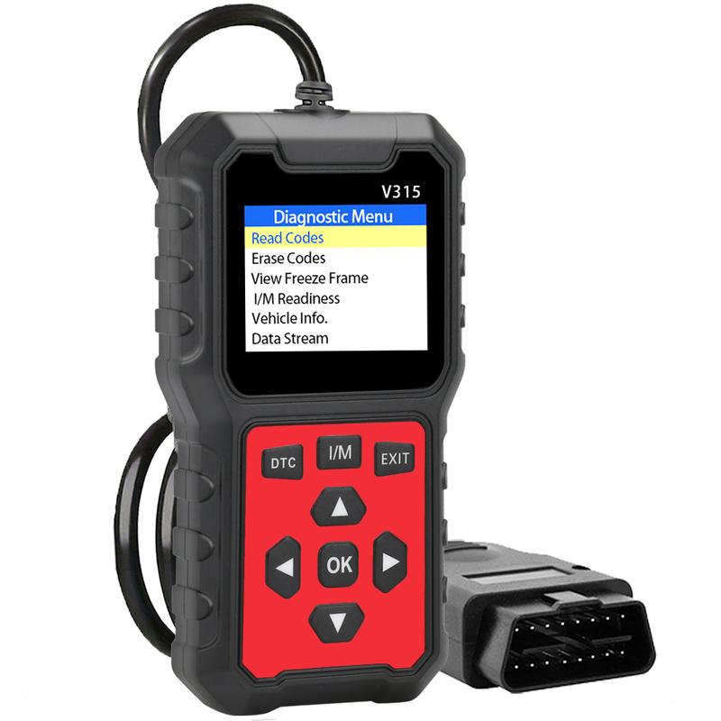 OBD2 Scanner Diagnostic Tool - Check Engine Light Code Reader with ...