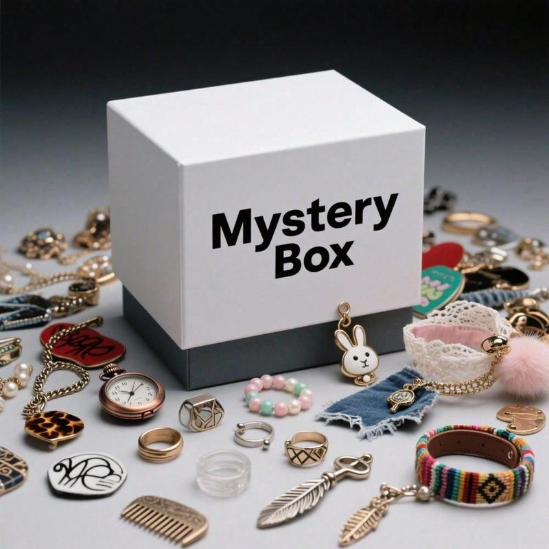 XJJX 1pcs Mystery Box, Random mysterious gift ,Surprise Box ,Jewelry ...