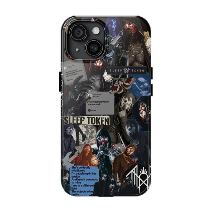 6 Styles Sleep token with even in arcadia tour 2025 Phone Case, Sl;êp ...