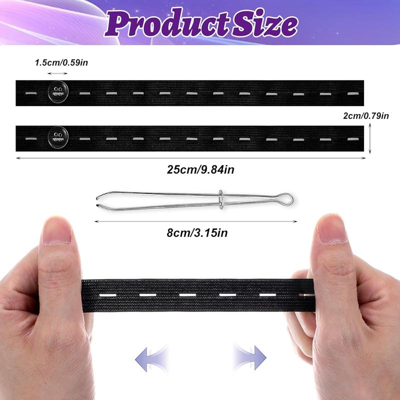 6 Pack Jeans Button Tightener Adjuster Tightener for Loose Pants Women ...