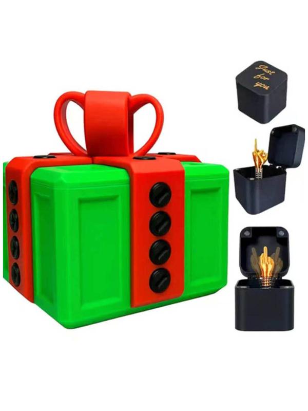 The Annoving Present with MiddleFinger in a Box, Annoying Gift Box with ...