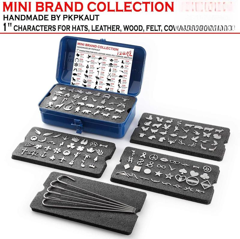 Mini Branding Irons, Assorted Characters Custom Wood Branding Iron ...
