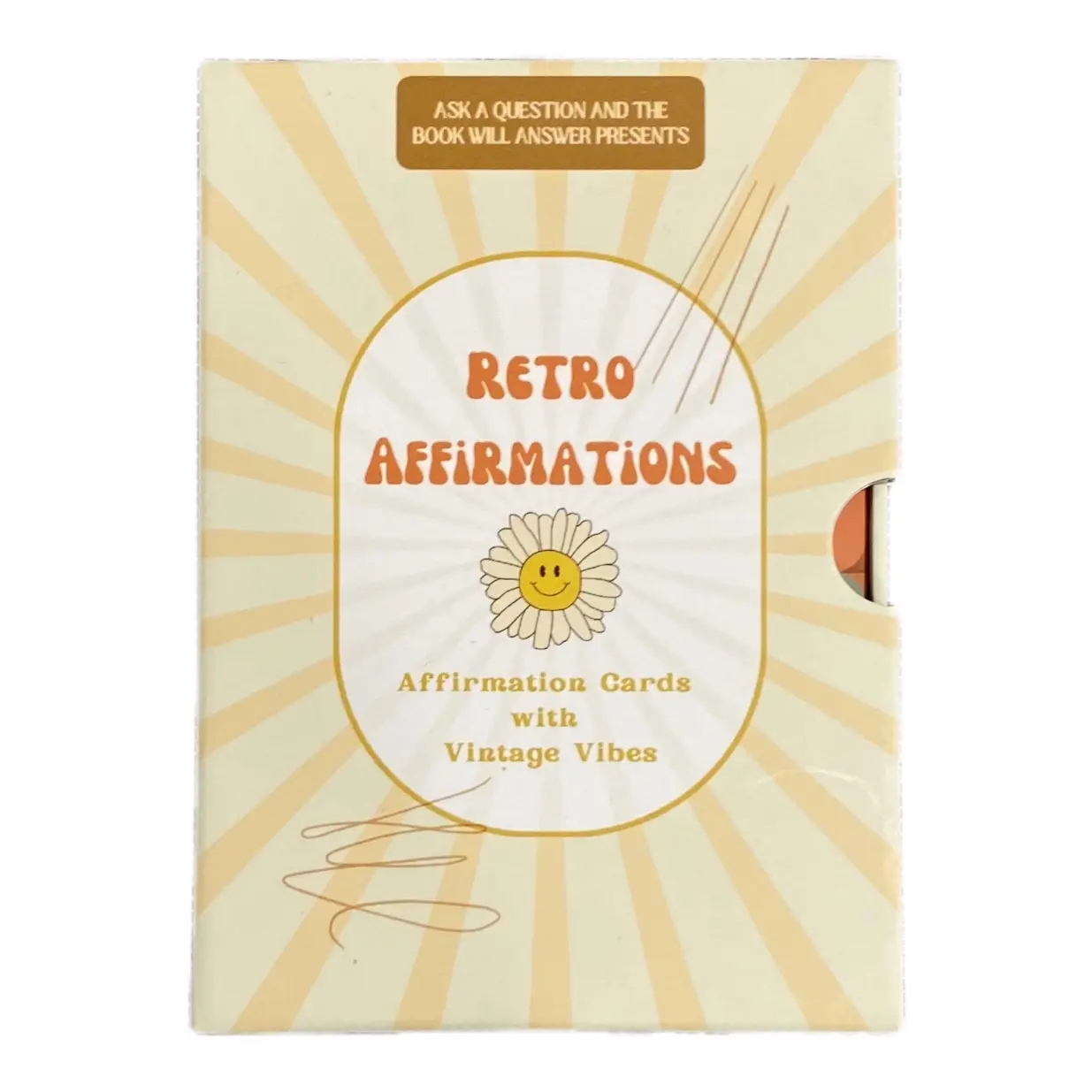 Retro Affirmation Cards for Personal Growth - TikTok Shop