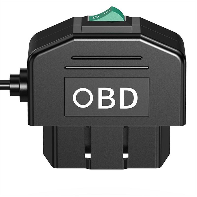 Dash Cam OBD Hardwire Kit, Dash Camera USB Type C Hardwire Kit with OBD ...